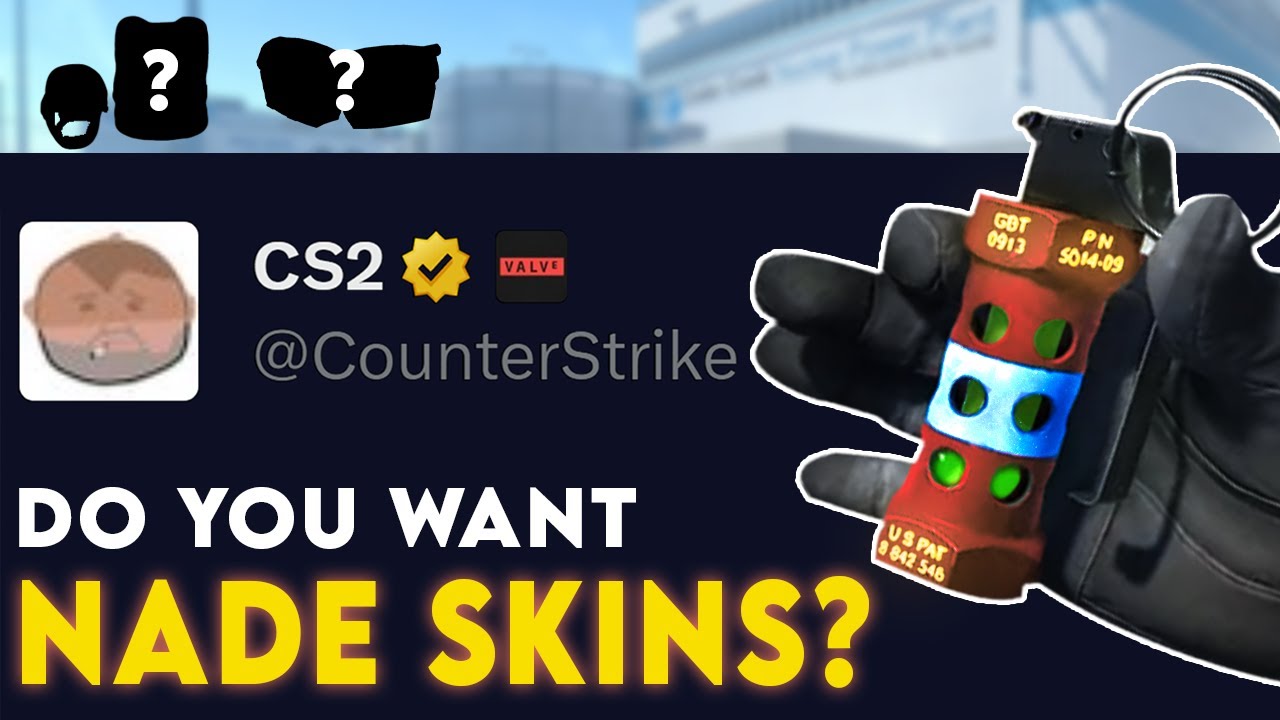 CS2 WILL HAVE NADE SKINS! - YouTube