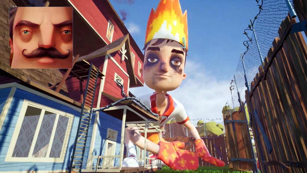 Hello Neighbor - My New Neighbor Big Aaron Fire Act 2 Gameplay ...