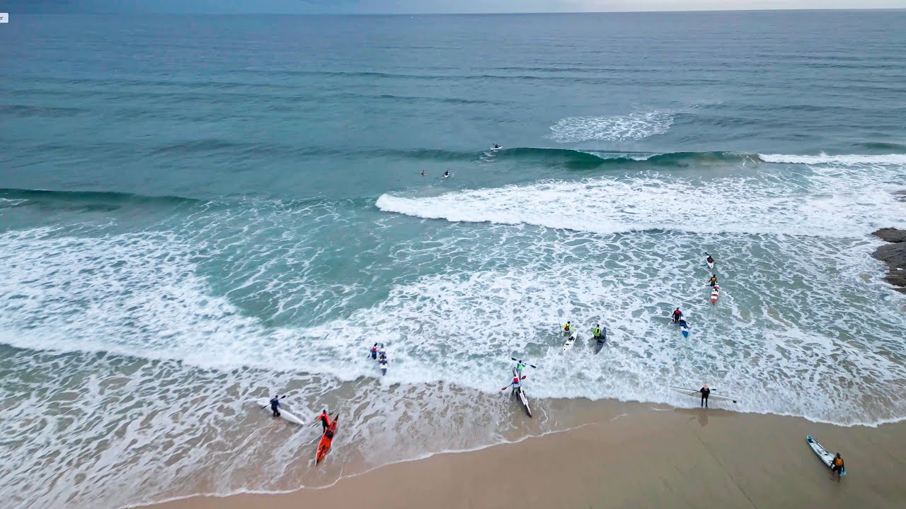 Surf launches and spills - Stealth Adder Rock Offshore Kayak Fishing ...