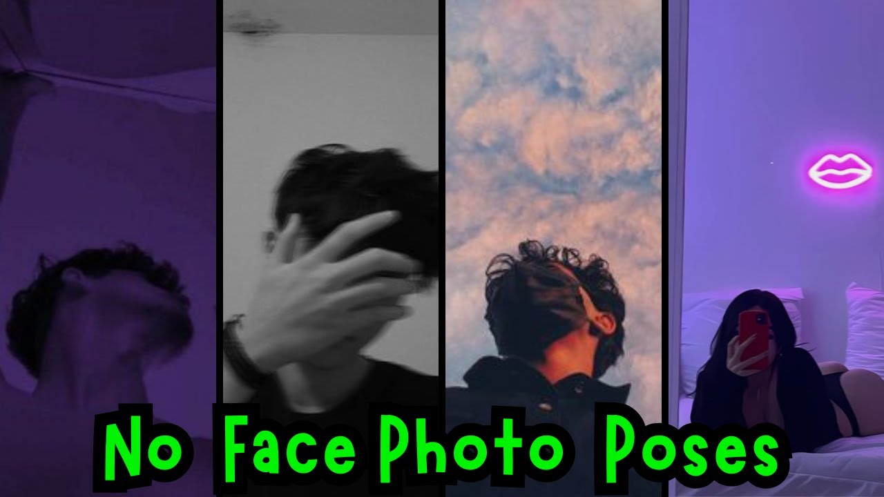 Creative No-Face Photo Poses 📸 | Mysterious & Unique Ideas - YouTube