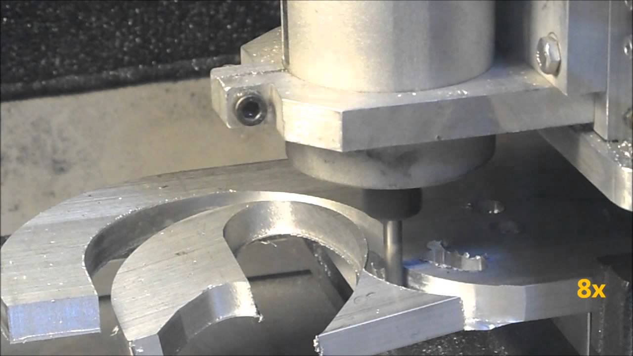 Home made CNC - Steady Rest with CAM Follower Part 2 - YouTube