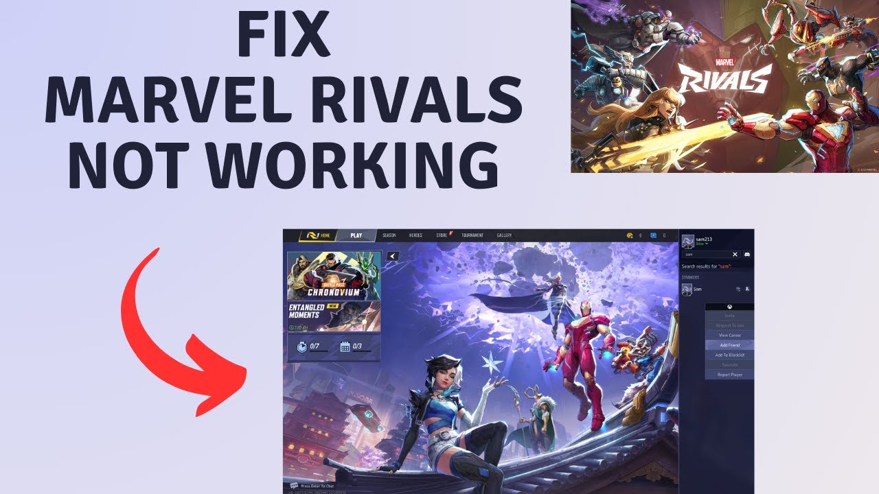How to Fix Marvel Rivals Not working - YouTube