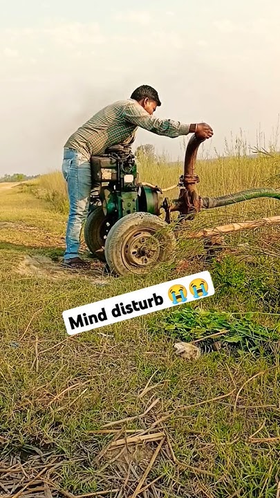 Today, the pampi set engine is not extracting water alone #farming #village #viral #shorts - YouTube
