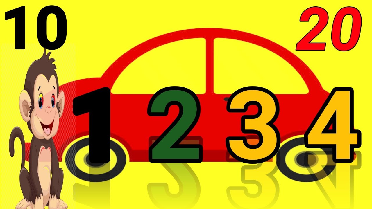 Nursery 123456 kids Education in English। - YouTube