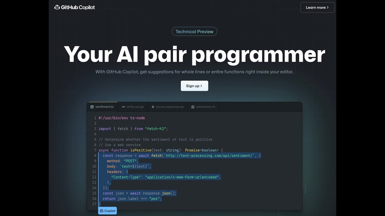 Test de Github Copilot C++, Java, Python - YouTube