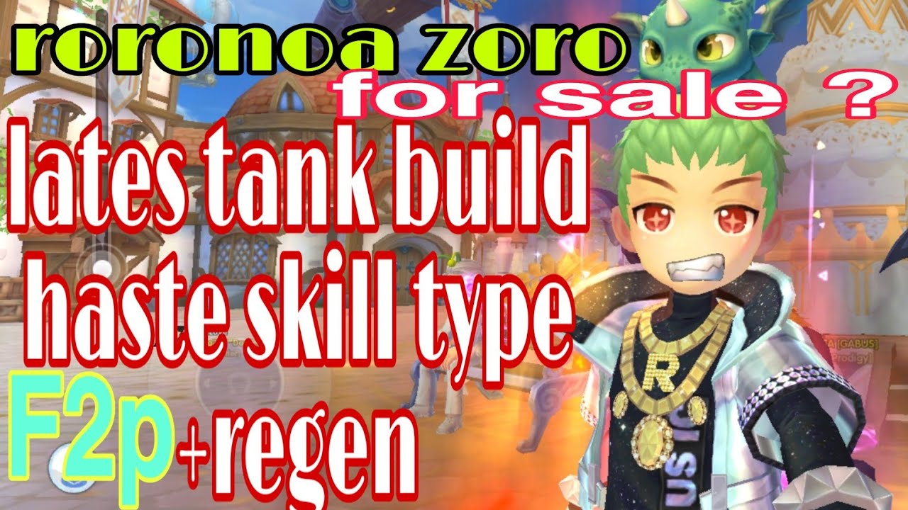 ragnarok X roronona zoro for sale ? my latest tank build Rune knight ...