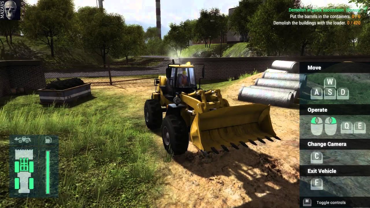 Construction Machines Simulator 2016 | GamePlay PC 1080p - YouTube