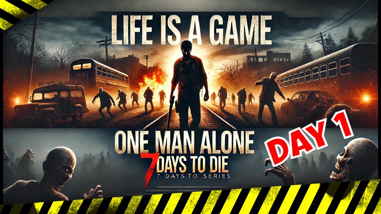 One Man Alone Day 1 Navesgane 7 Days To Die #lifeisagame #7daystodie ...