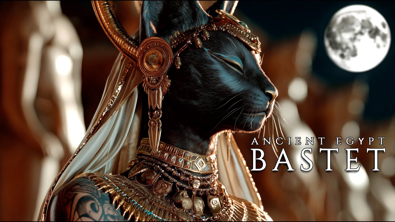 Bastet – Egyptian Temple Chant Music | Ancient Ambient Sound for Ritual ...