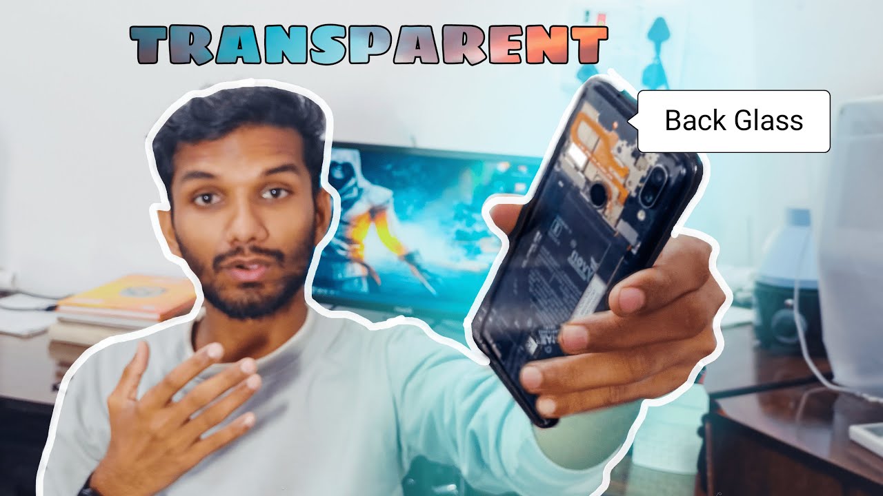 Transparent Back Glass 😲 || convert Mobile Back Glass into transparent ...