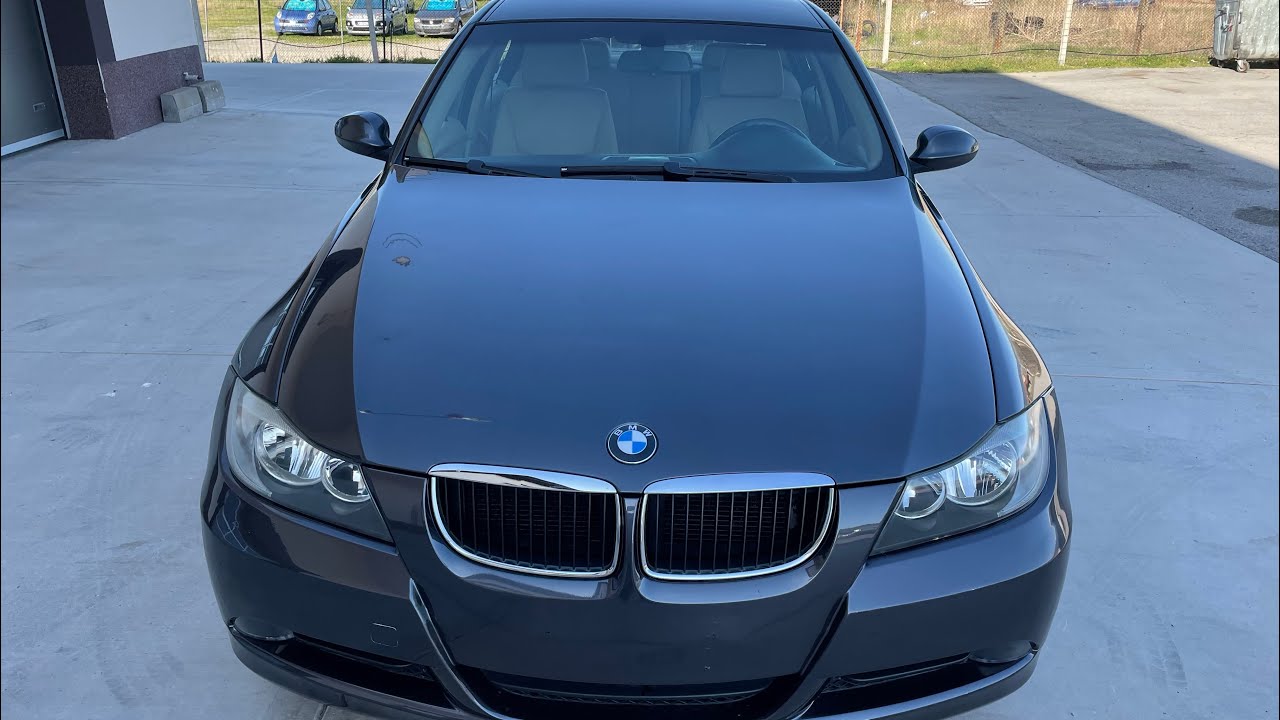 BMW 320D 163hp 2007 E90 M47 - YouTube