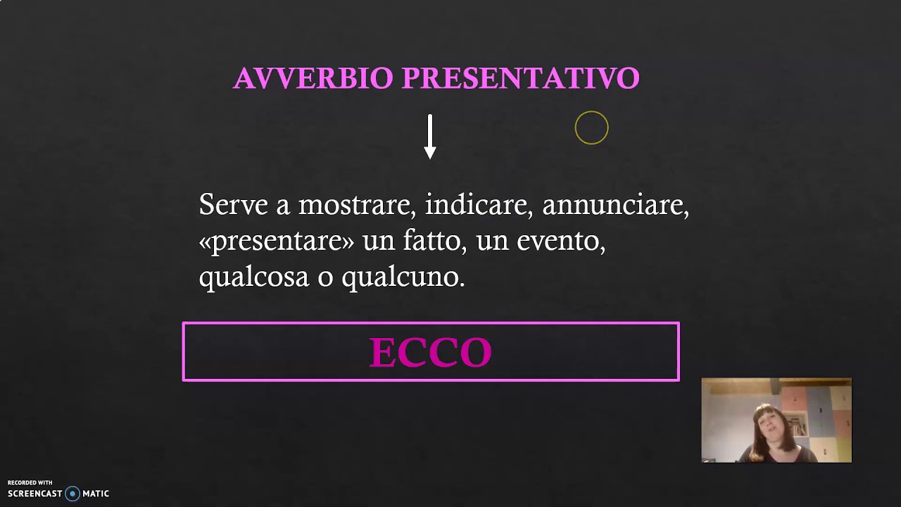 avverbi interrogativi, esclamativi e presentativo - YouTube