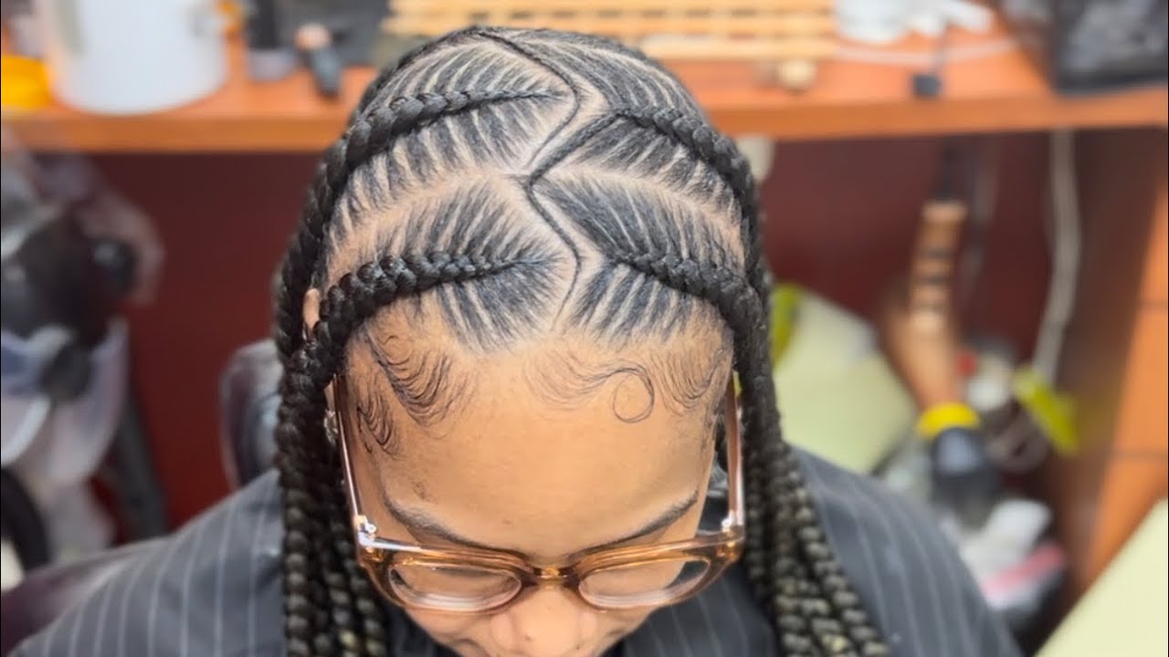 How to achieve clean stitch braids! - YouTube