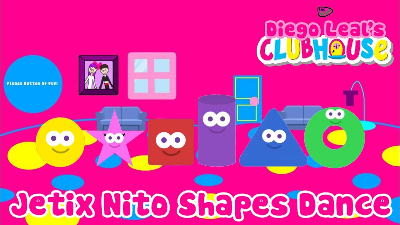 Jetix Nito Shapes Dance - Diego Leal's Clubhouse - YouTube