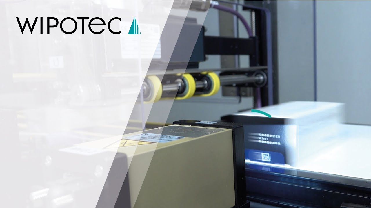 Laser marking and labeling in a combined unit - YouTube