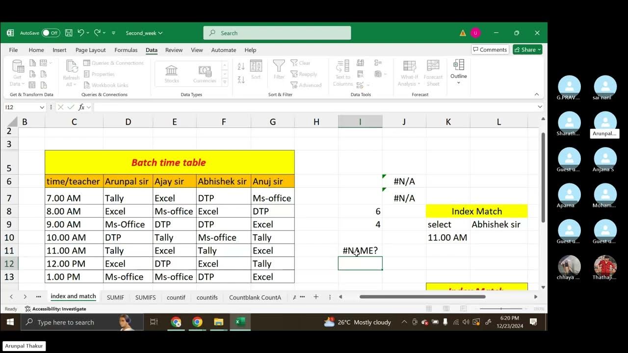Welcome to Day 6 of the Complete Excel Course: Beginner to Advanced! 🚀 - YouTube