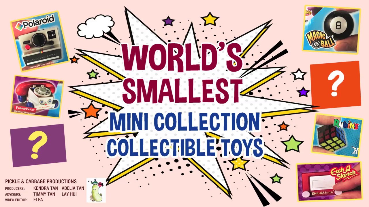Blind bag unboxing of the World's Smallest Classic Mini Collectible ...