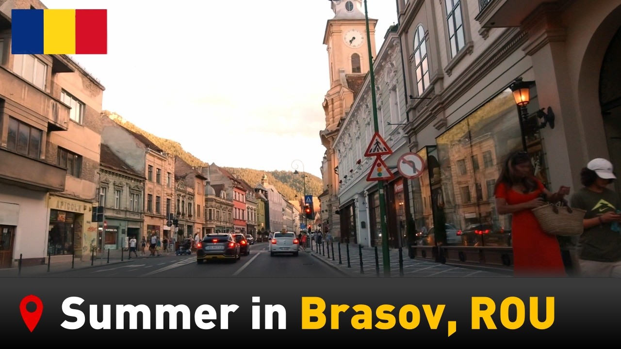 🔴 Romania, Brasov • Summer in Brasov 🇷🇴 One of the most visited cities ...