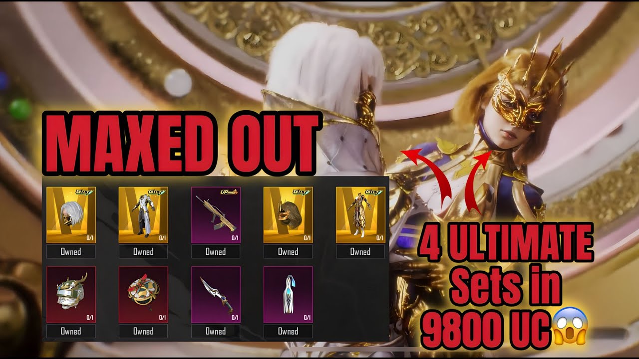 4 ULTIMATE SKINS in 9800 UC😱| BGMI LUCKIEST Solar CRATE OPENING 🔥| MUST ...
