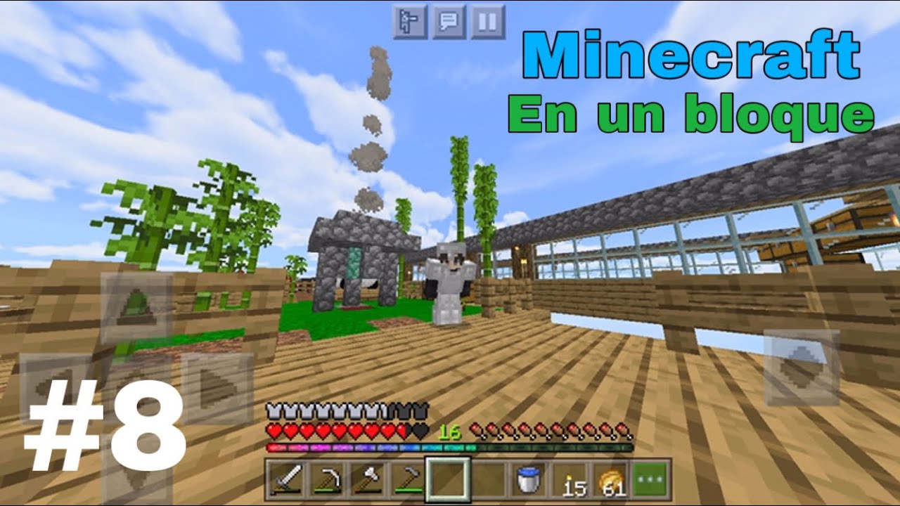 Minecraft en un bloque (1.16.1) mini serie capitulo 8 - YouTube