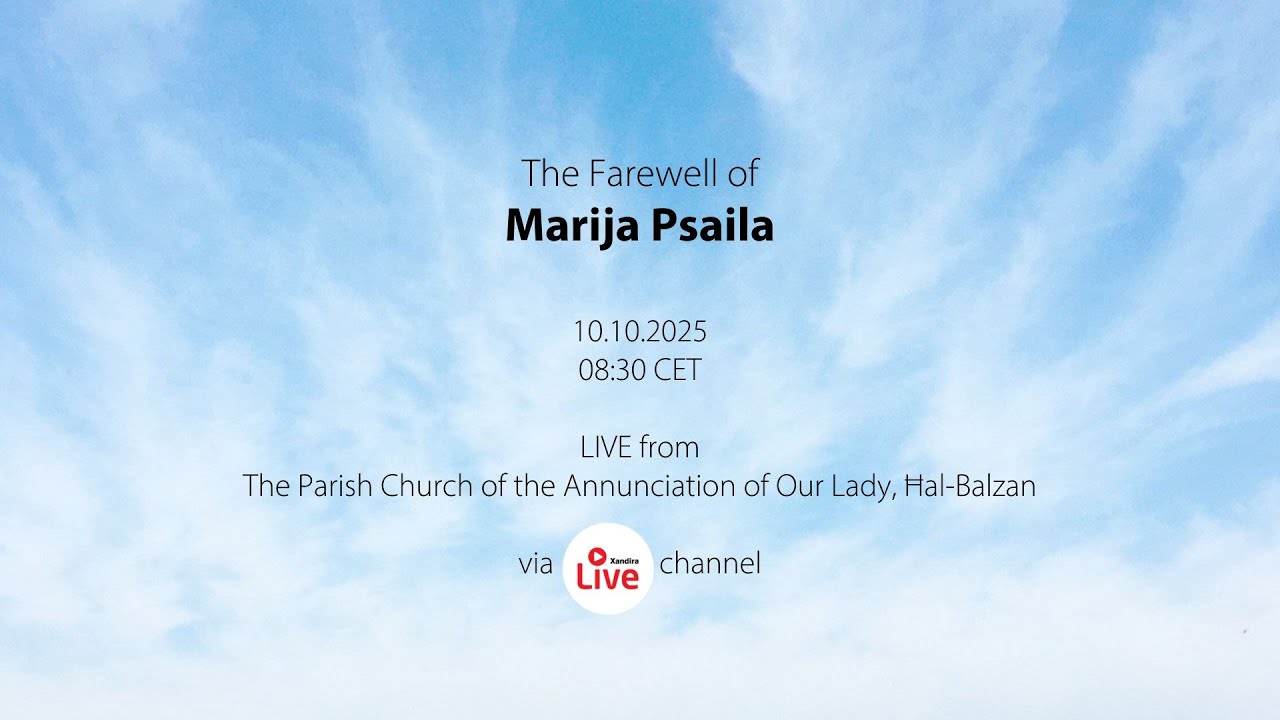 The Farewell of Marija Psaila - YouTube