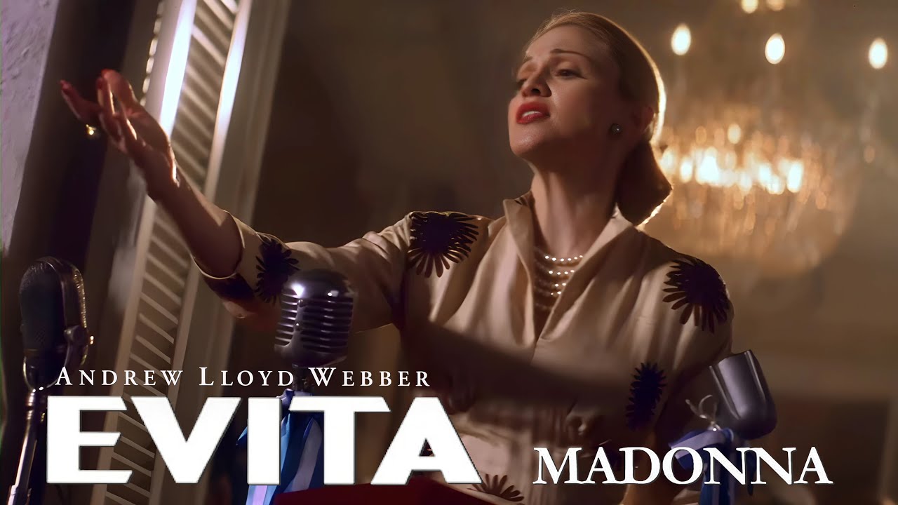 Evita (1996) Madonna - "Don't Cry For Me Argentina" - YouTube Music