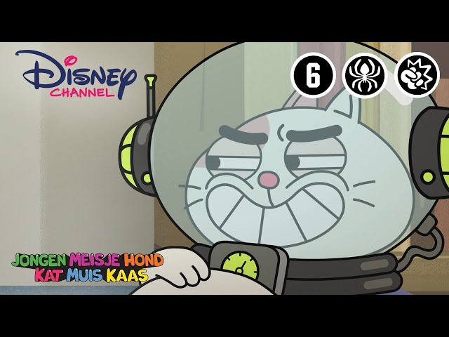 Sissende Kat Cartoon