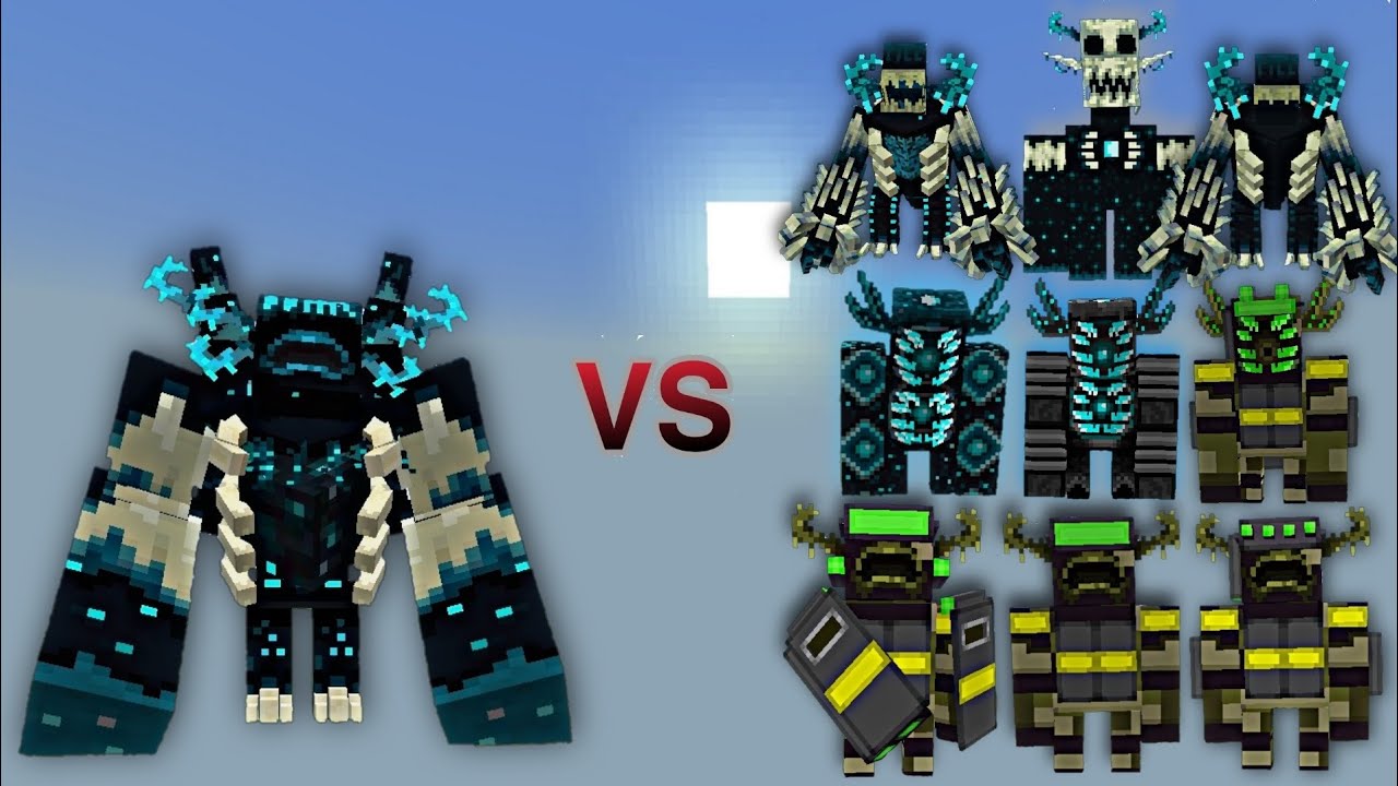 Mutant Warden new (by spons cream) vs Warden Plus (All Wardens ...