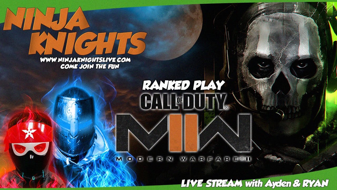 MW2 - Ranked Play - Ninja Knights Live - YouTube