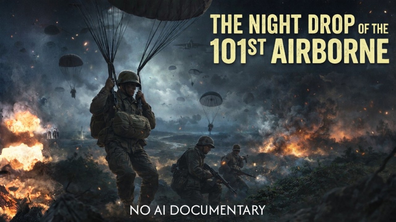 The Night Drop of the 101st Airborne – D-Day’s Chaotic Landing Behind ...