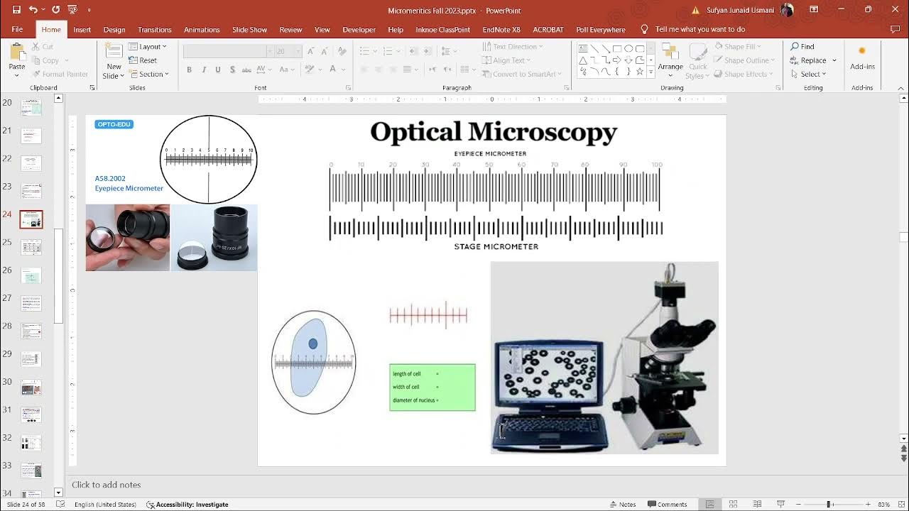 Particle size determination methods (microscopy and sieving) - YouTube