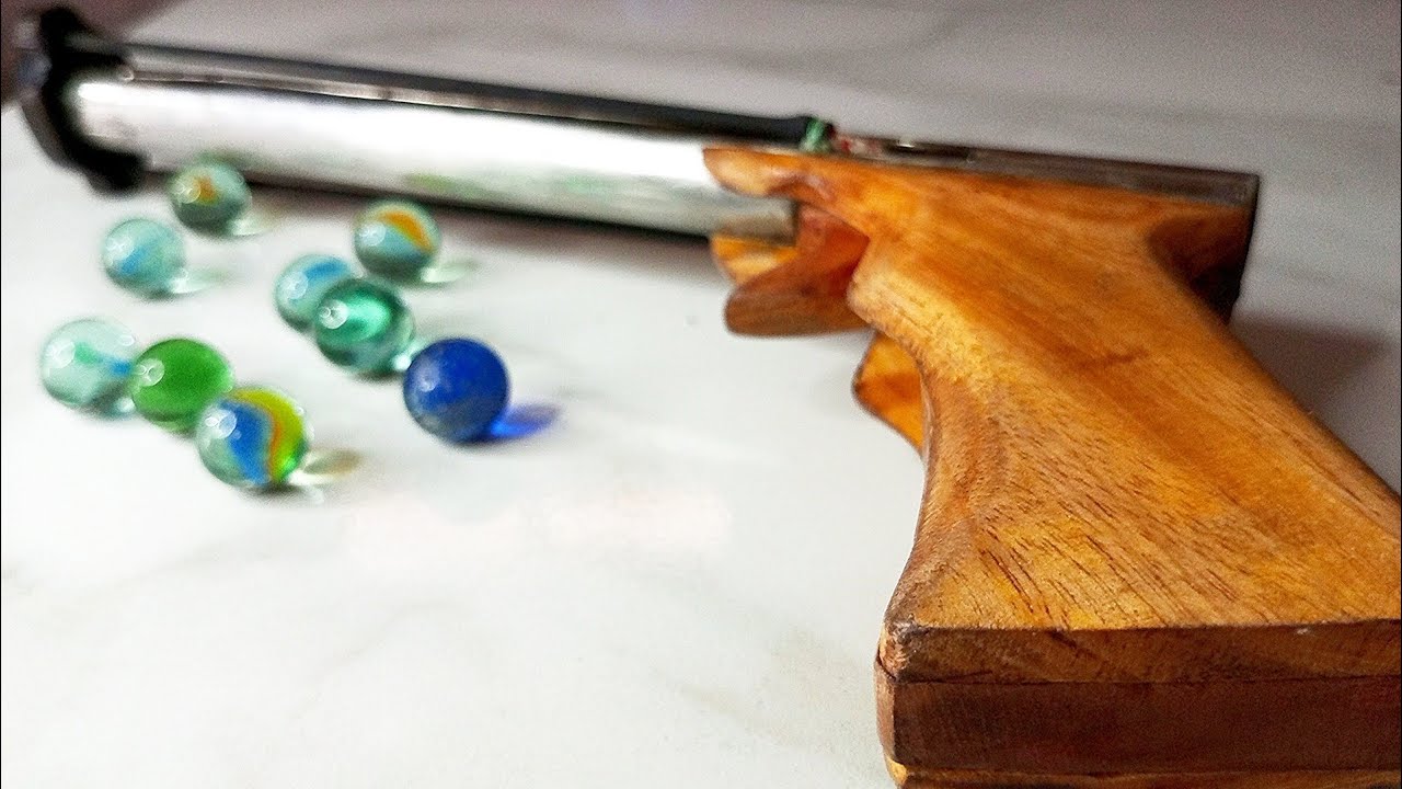 marble slingshot - DIY slingshot - YouTube