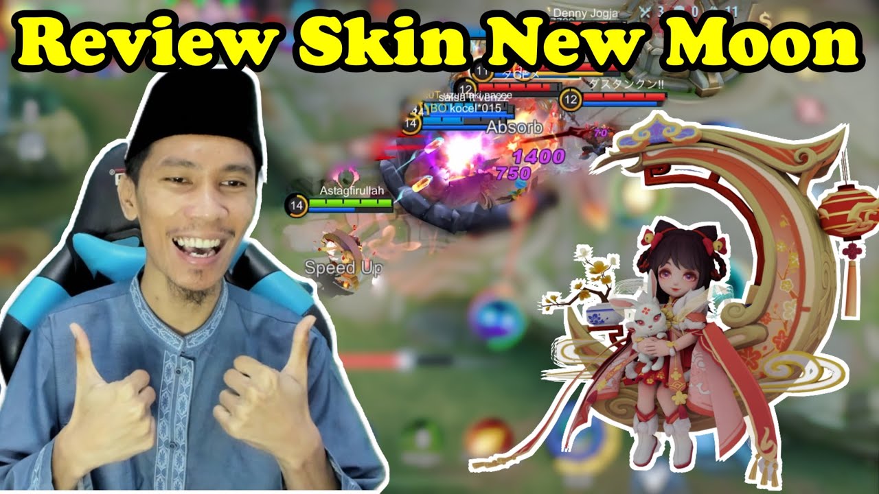 Review Skin Keren New Moon Change Gameplay Mobile Legends Indonesia ...