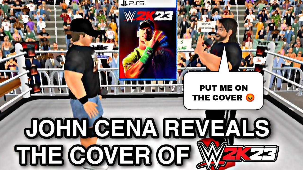 JOHN CENA REVEALS THE COVER OF WWE 2K23 | WRESTLING EMPIRE - YouTube