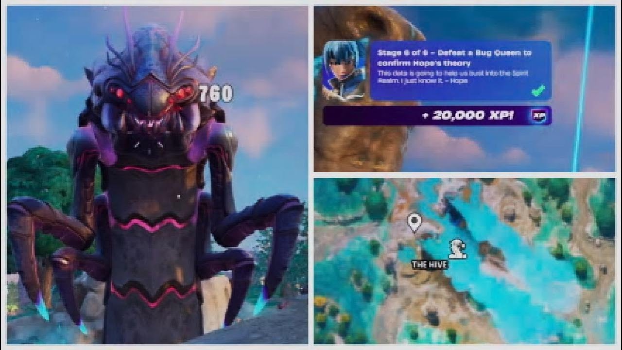 Easily Defeat a Bug Queen to Confirm Hope's Theory - Fortnite Story ...