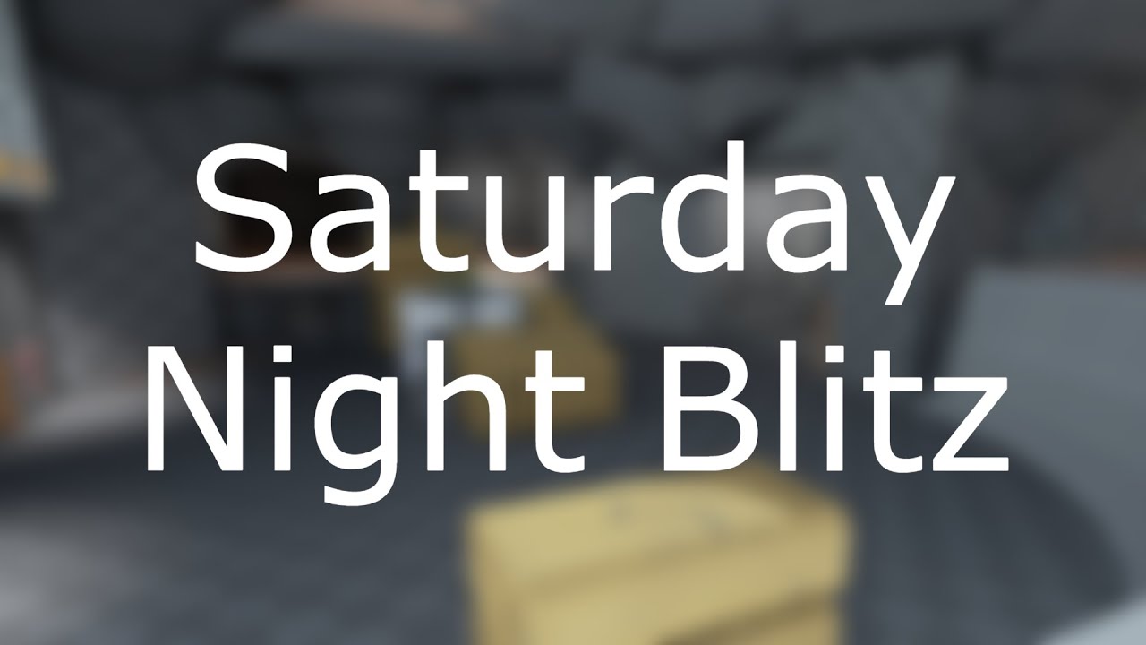 Introducing Saturday Blitz Night! (UT4 Blitz Wars) - YouTube