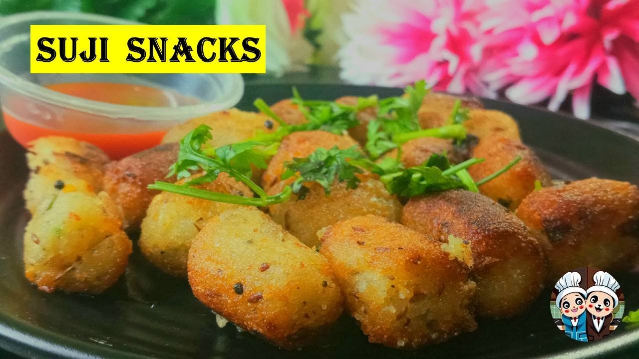 Suji Snacks Recipe - YouTube