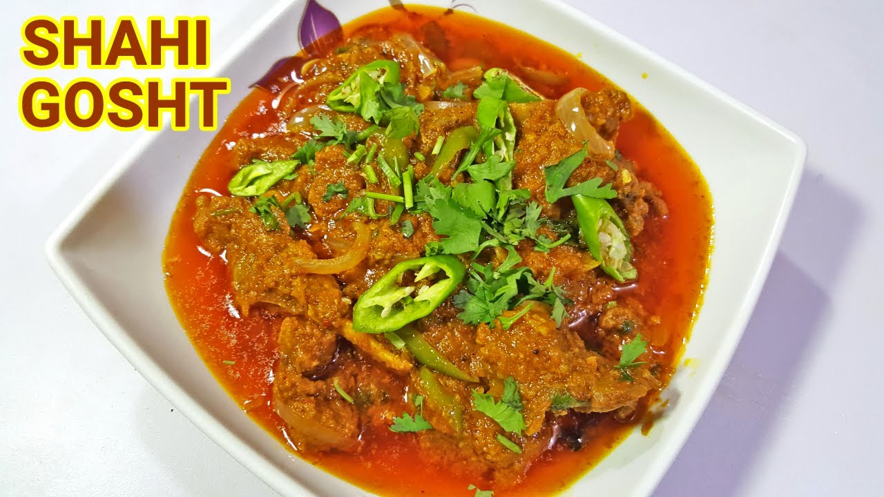 Shahi Gosht Recipe | Beef Recipes | Eid ul Adha 2020 - YouTube