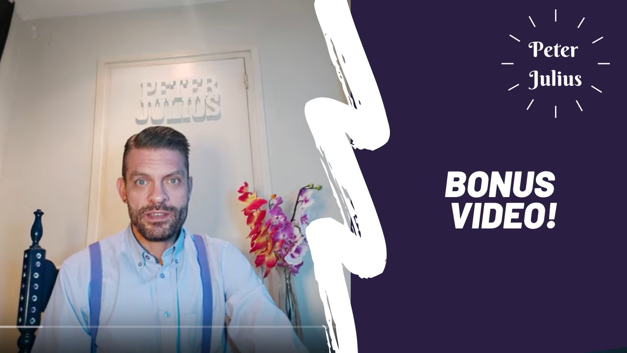 Peter Julius - Bonus Video! - YouTube