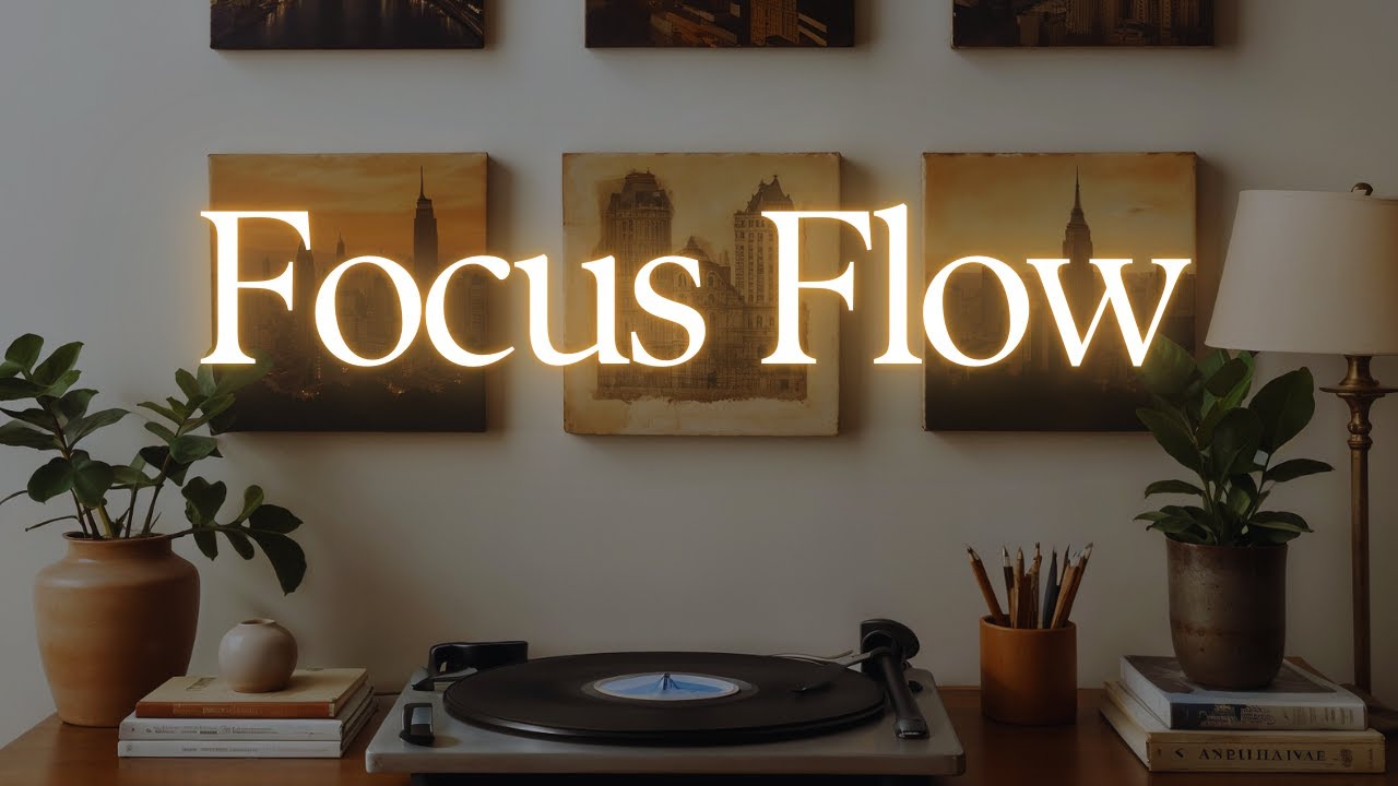 Focus Flow | Lofi Study Music for Deep Concentration ~ Lofi Study Room [Study/Work/Relax] - YouTube