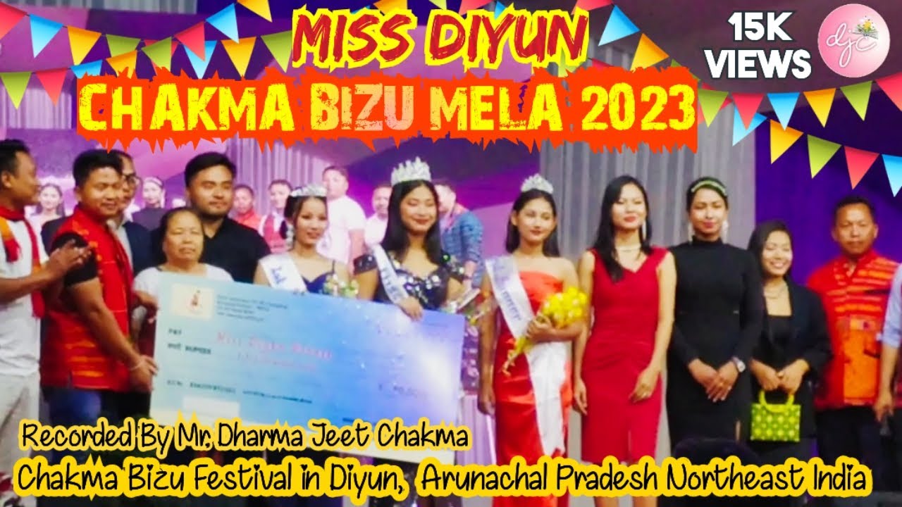 Miss Diyun | Chakma Bizu Festival 2023 | Chakma Bizu Mela | Diyun ...