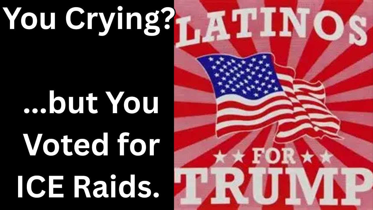 You Voted for ICE Raids—Now You Crying? Nah. - YouTube