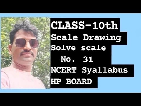 class 10th scale Drawing solve scale no.31 (श्रंगार मेज )syllabus HP ...