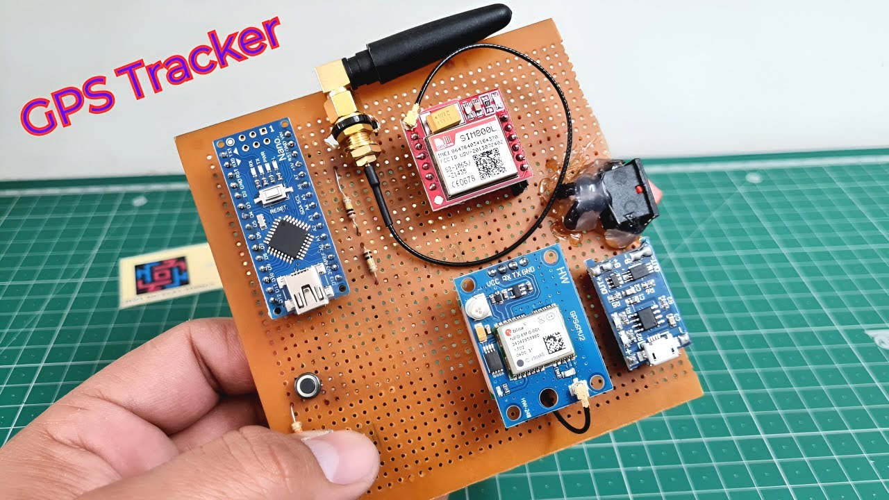 Multiple GPS Tracker Device Using Arduino | Real-Time Location ...