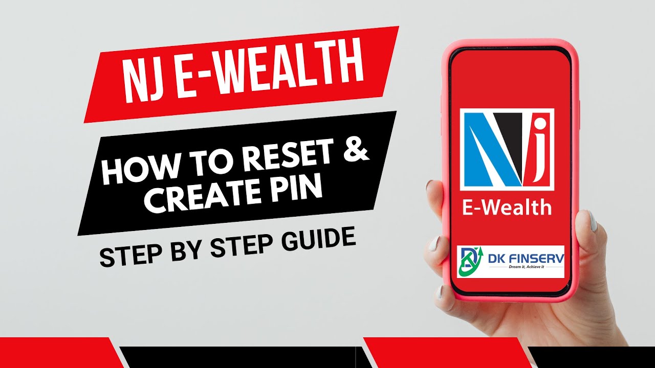 How to generate a PIN with NJ E-Wealth App #NJApp #njwealth # ...
