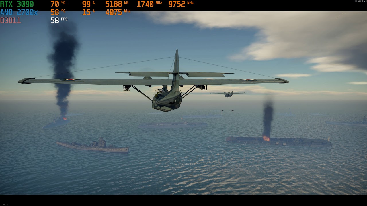 RTX 3090 | War Thunder | max graphic 4K - YouTube