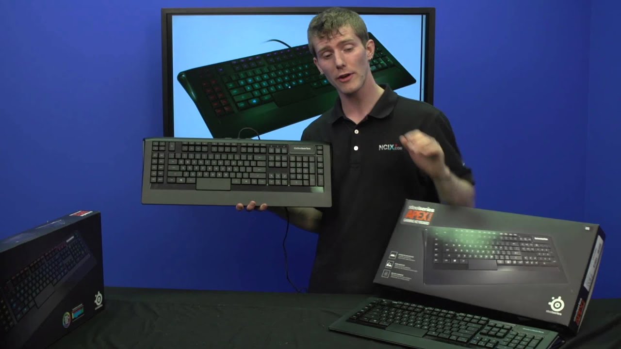 Steelseries APEX and APEX RAW - YouTube