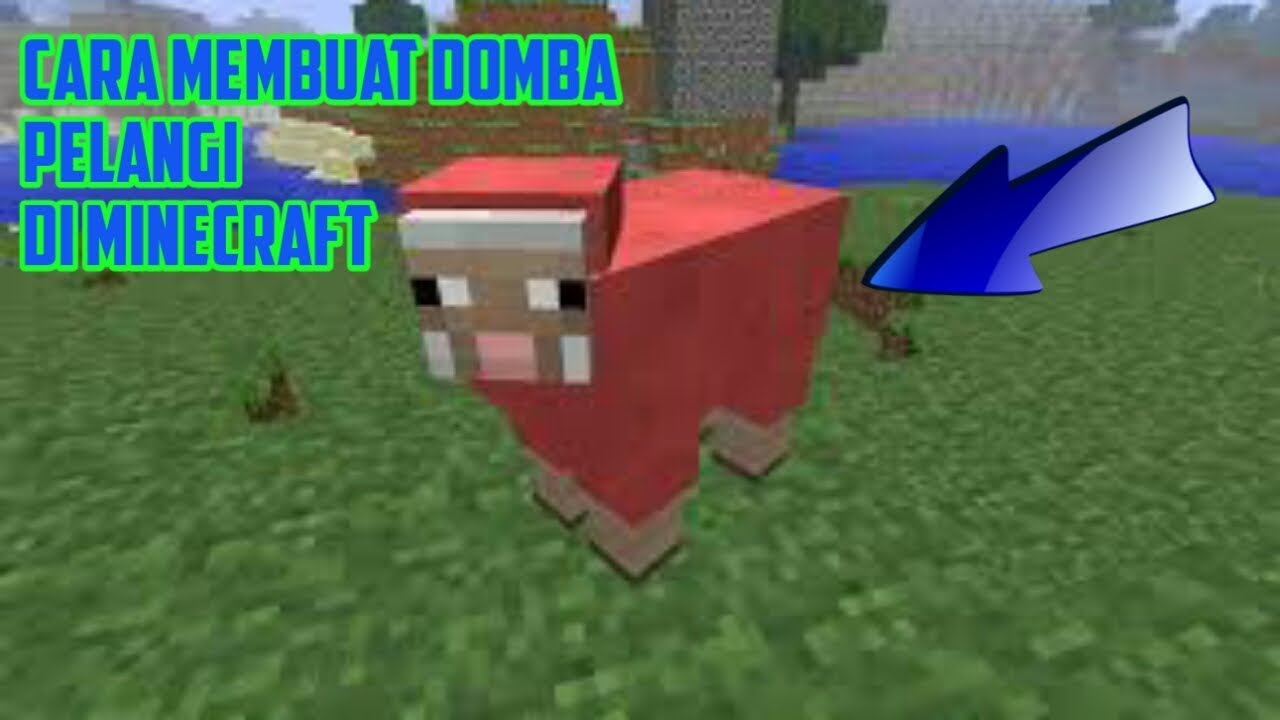 Cara membuat domba pelangi di minecraft.[Minecraft tutorial] - YouTube