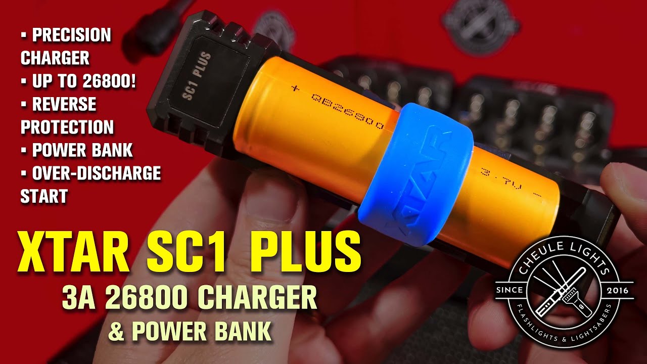 XTAR SC1 Plus 26800 Battery Charger - Finally a good quality charger ...