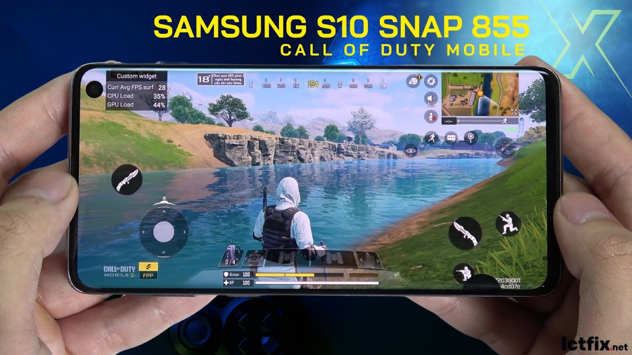 Samsung Galaxy S10 Call of Duty Gaming test CODM 2024 | Snapdragon 855 ...